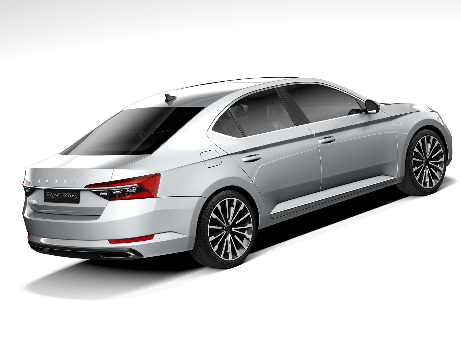 Skoda superb 2021 3D model - TurboSquid 1439968