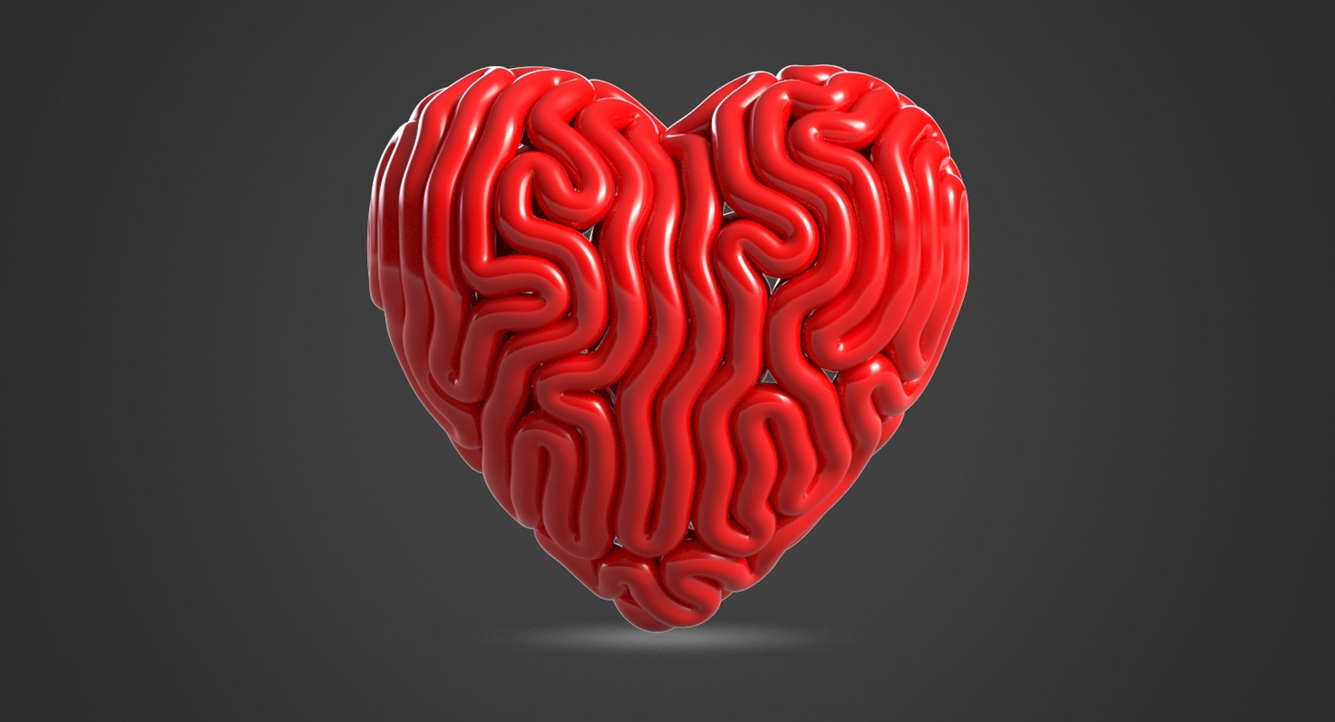 3D Heart Shaped Lines - TurboSquid 1384163