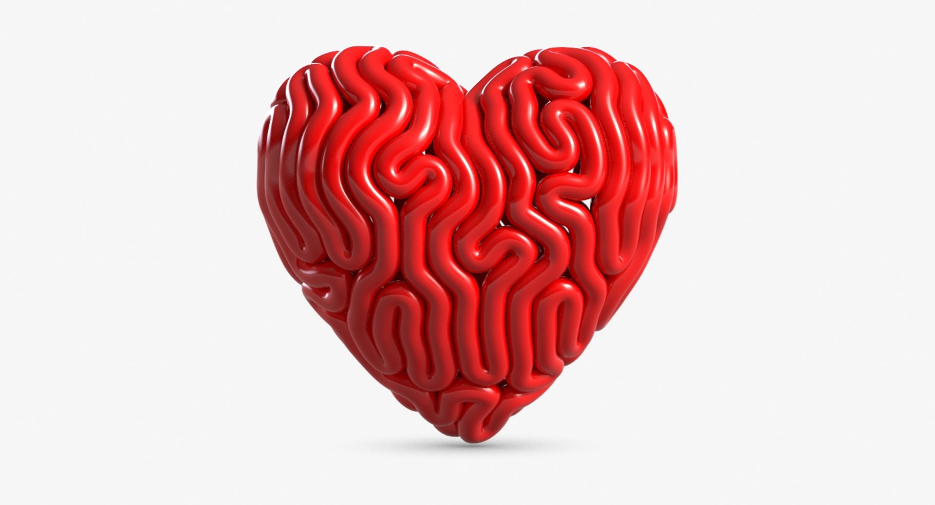 3D Heart Shaped Lines - TurboSquid 1384163
