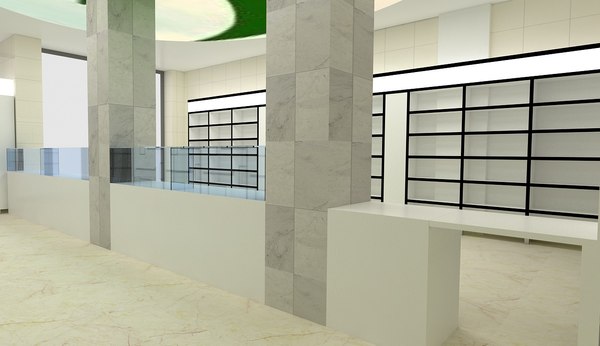 3D shelf cupboard - TurboSquid 1427648