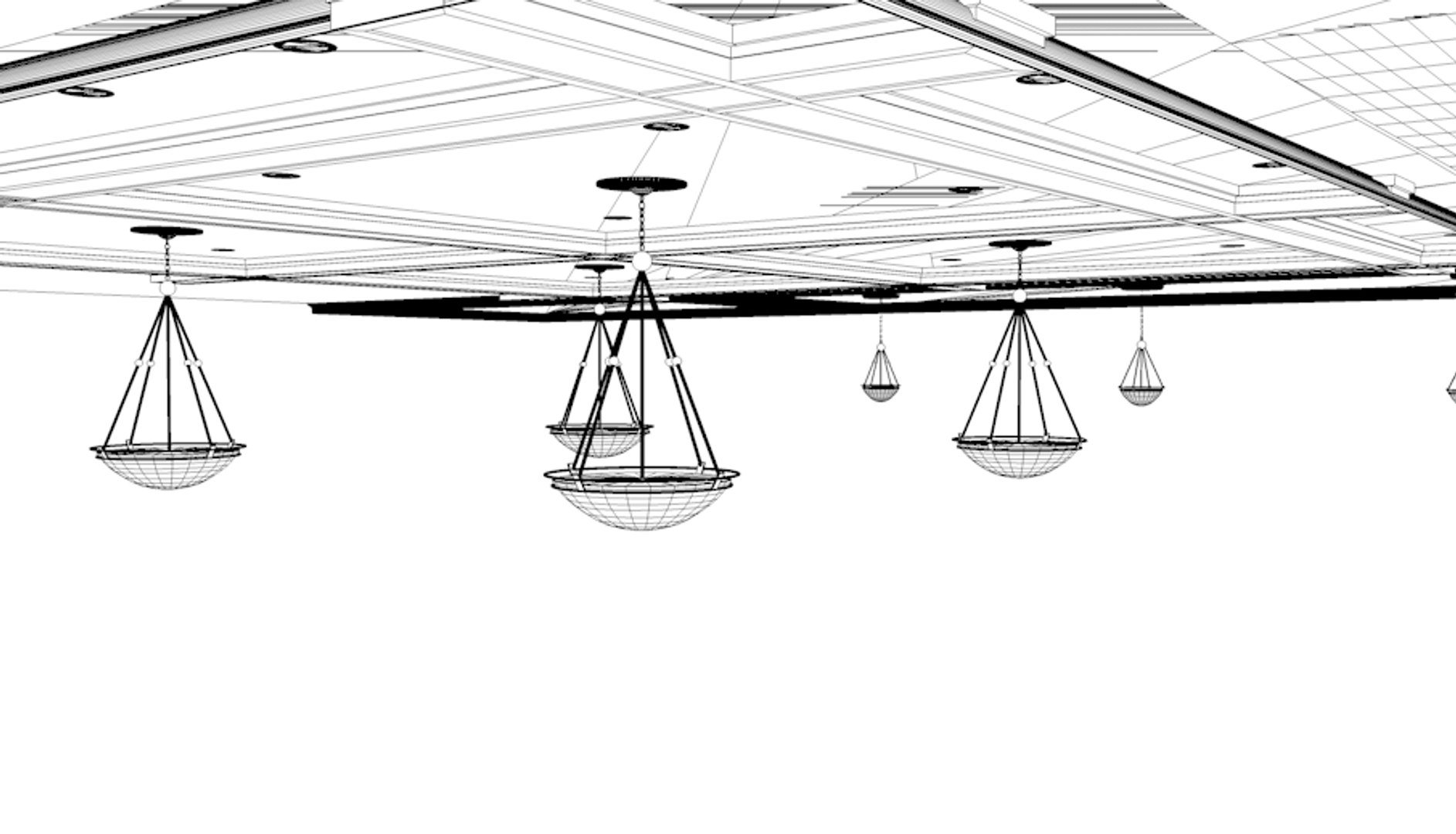 Ceiling 3D Model - TurboSquid 1363222