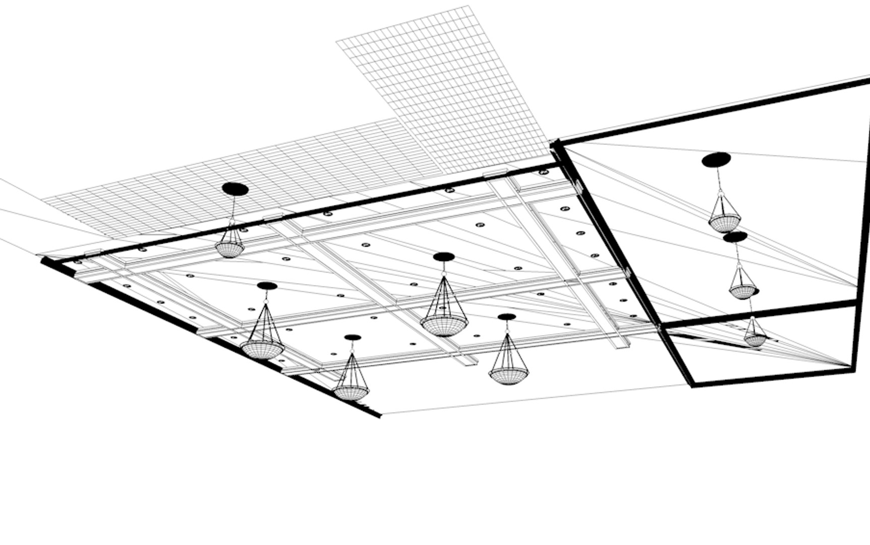 Ceiling 3D Model - TurboSquid 1363222