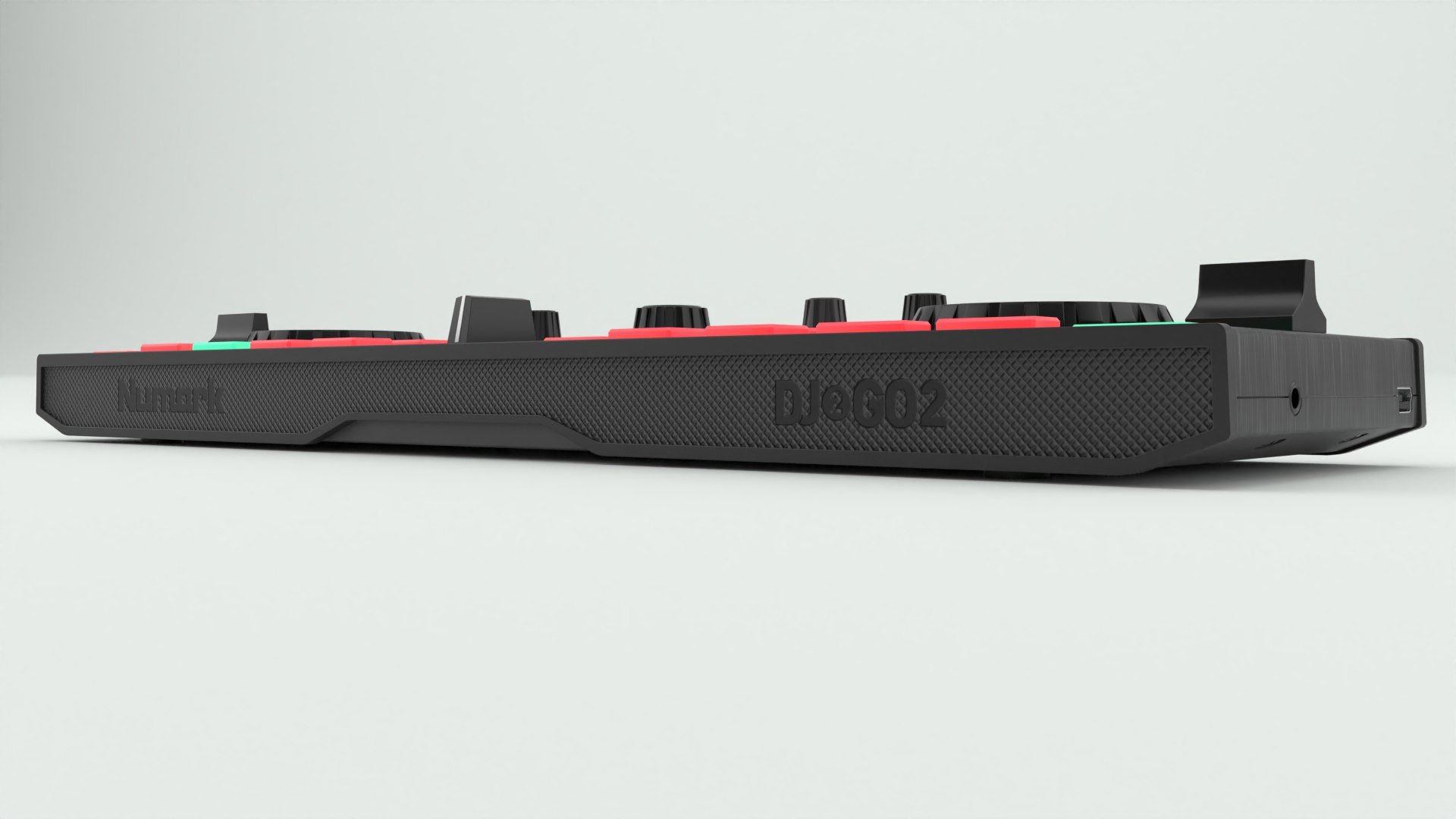 3D Pocket DJ Controller Numark DJ2GO2 Touch - TurboSquid 2097153