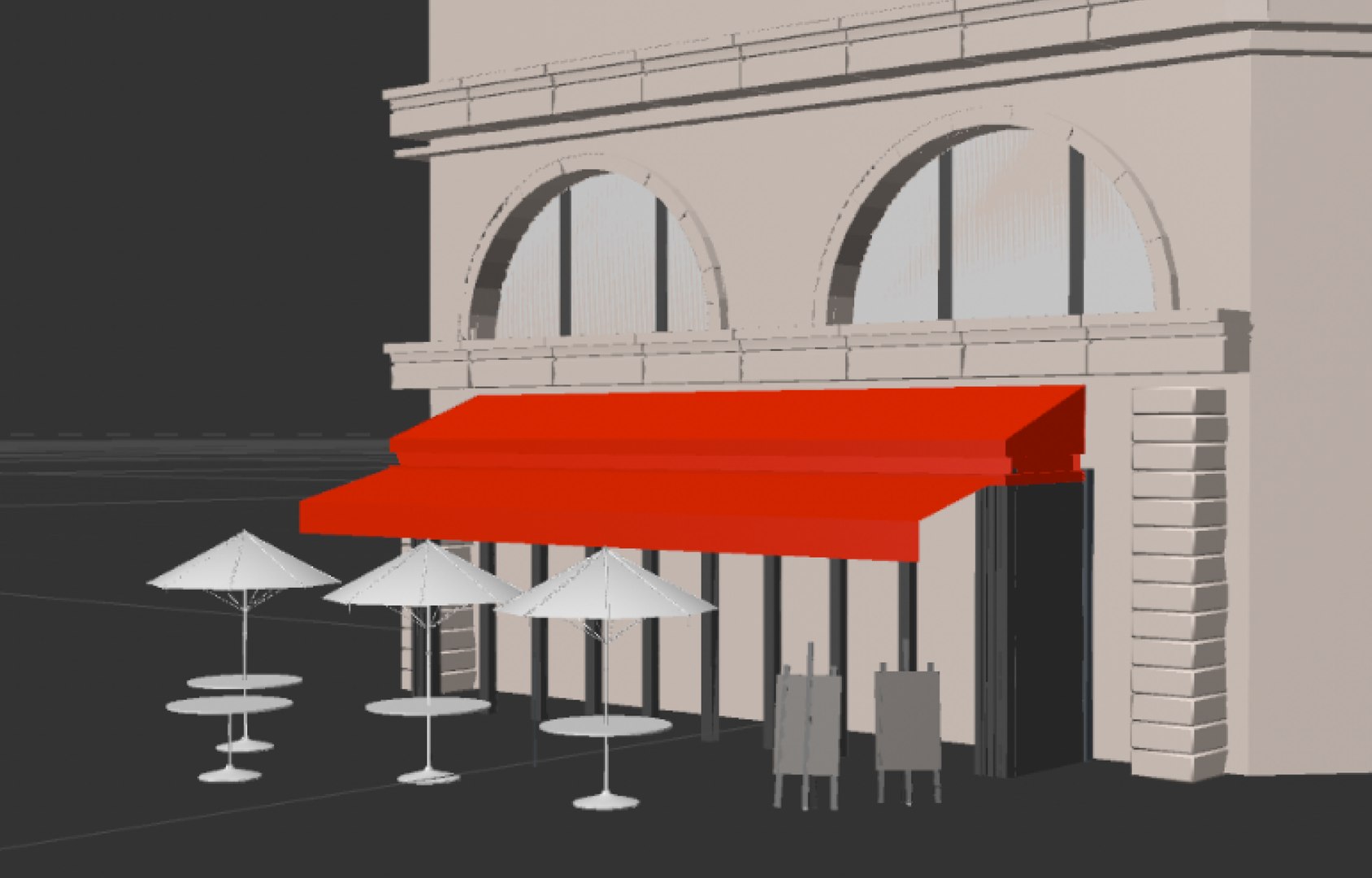 3D Model Cafe - TurboSquid 1969829