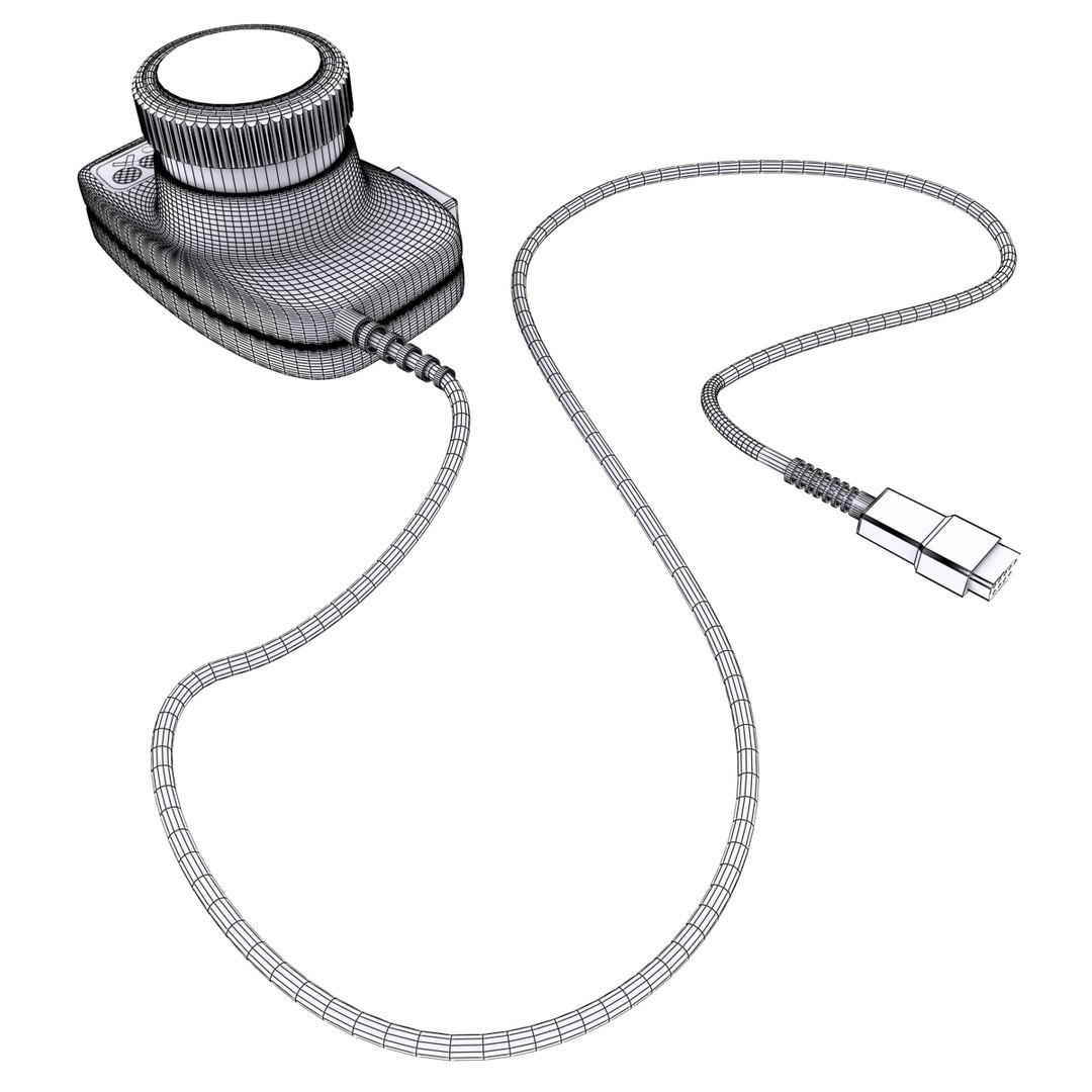 3D Atari Paddle Controller Model - TurboSquid 1301566