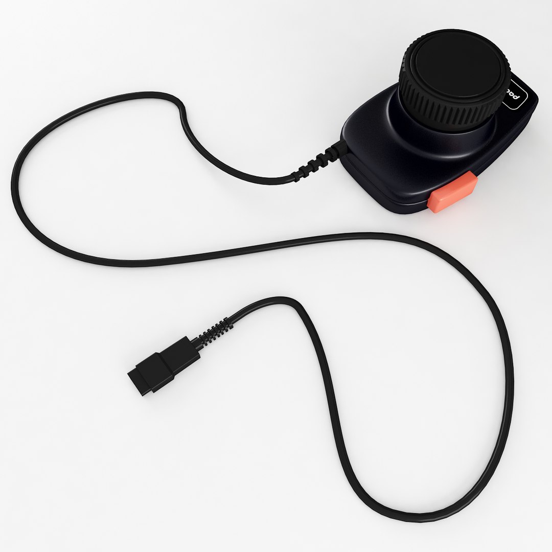 3D Atari Paddle Controller Model - TurboSquid 1301566