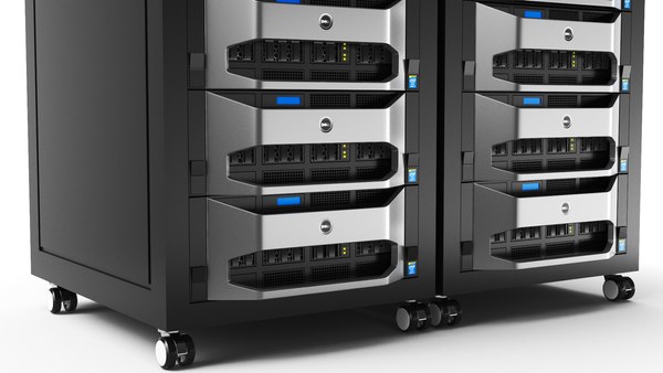 modelo 3d Rack de servidores detallado 01 - TurboSquid 2274505