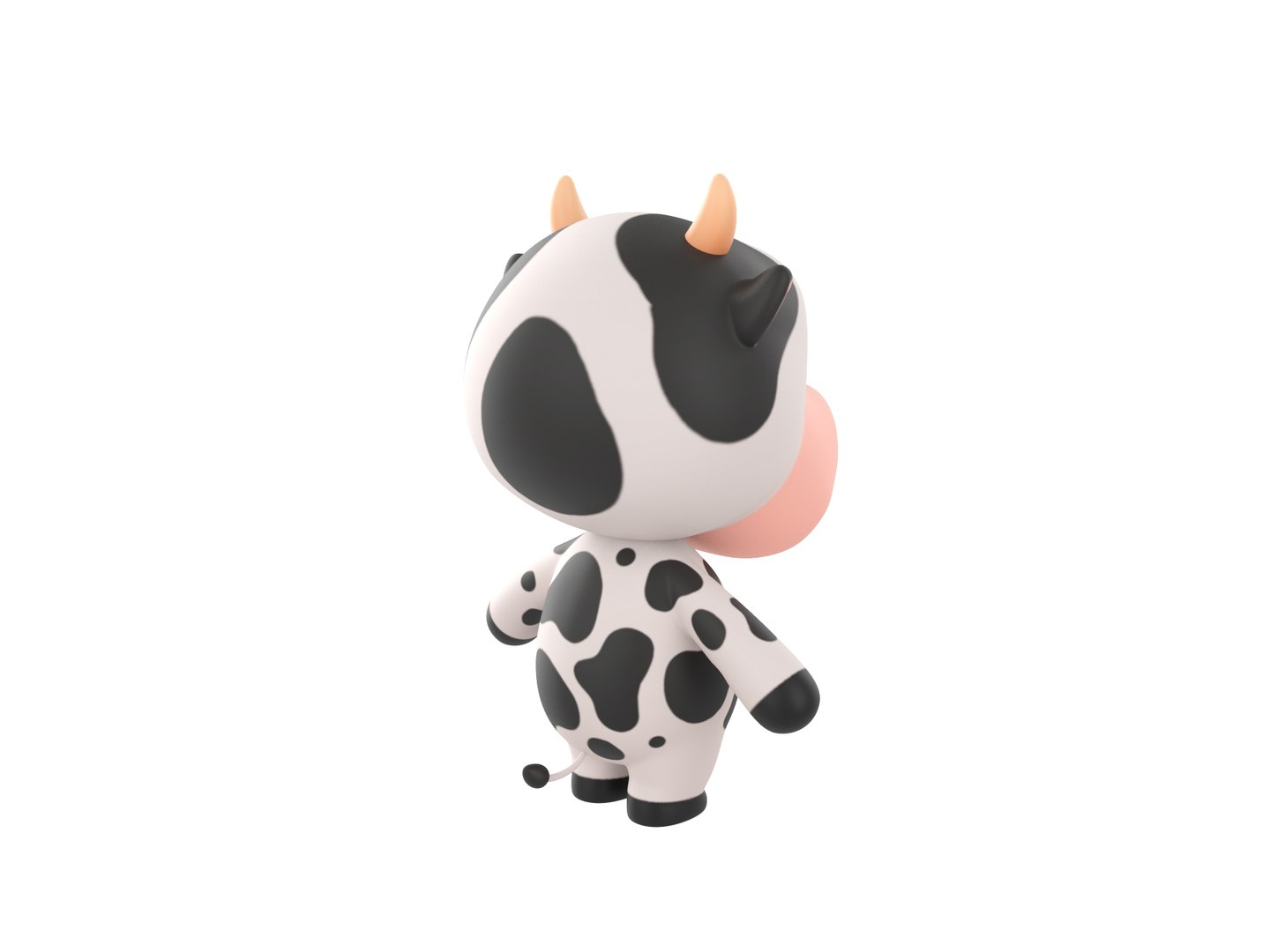 Character132 Rigged Cow Model - TurboSquid 1760484
