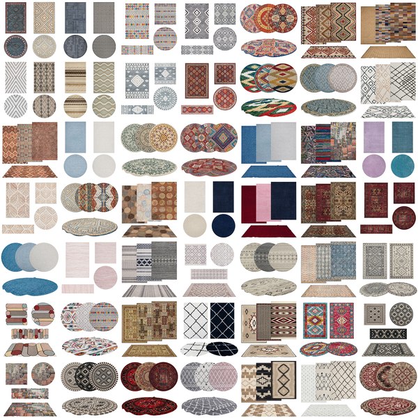 rug interior maps 3d model