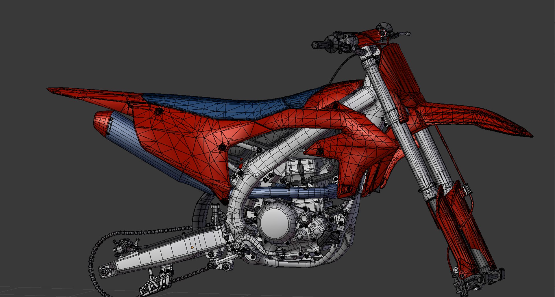 2023 Yamaha YZ450F 3D Model - TurboSquid 2100622