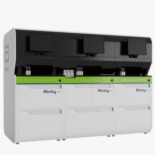 Abbott Alinity hs Slidemaker System 3D model - TurboSquid 1731285