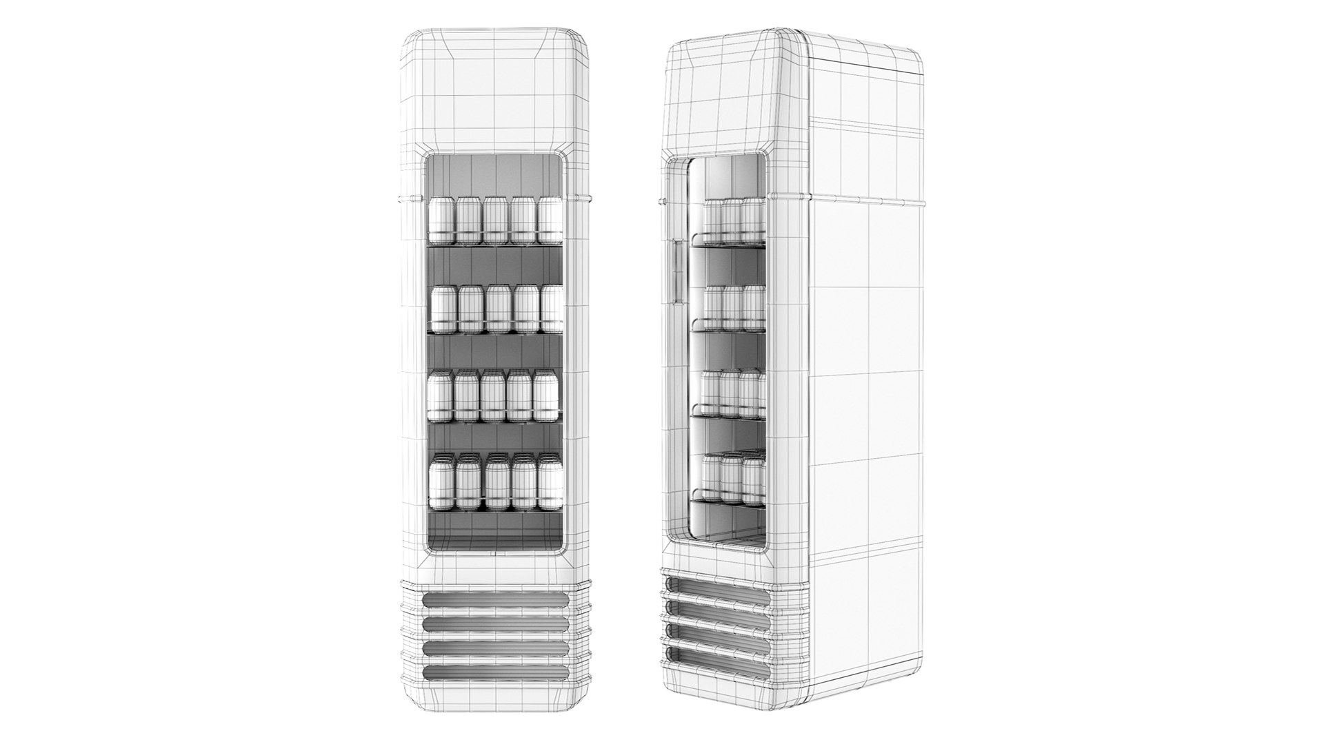 Fridge Retro Pepsi Cola Model - TurboSquid 1855929