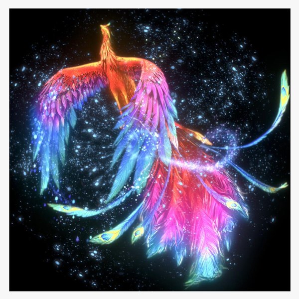 3D phoenix Undead bird phoenix model - TurboSquid 2027668