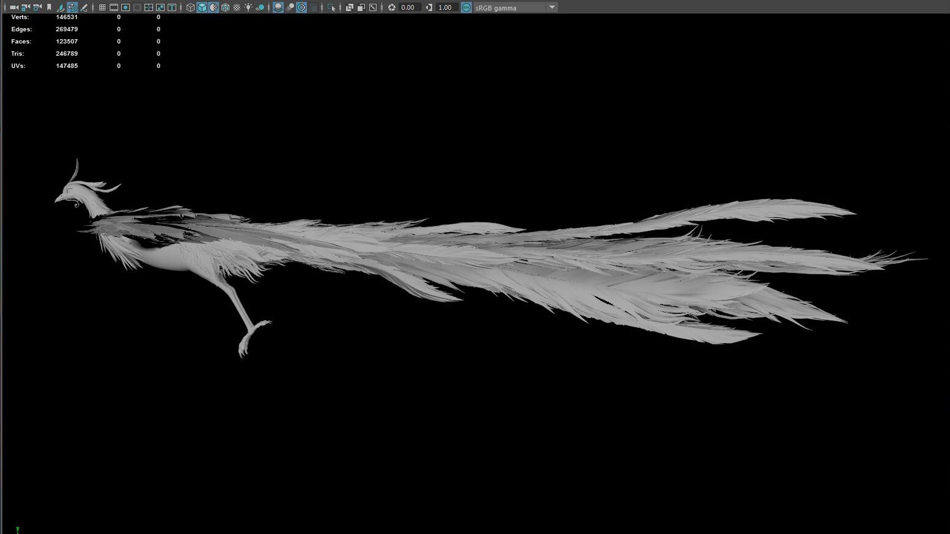 3D phoenix Undead bird phoenix model - TurboSquid 2027668