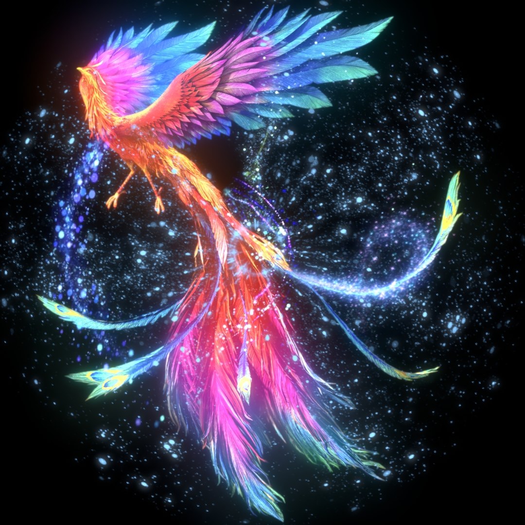 3D phoenix Undead bird phoenix model - TurboSquid 2027668