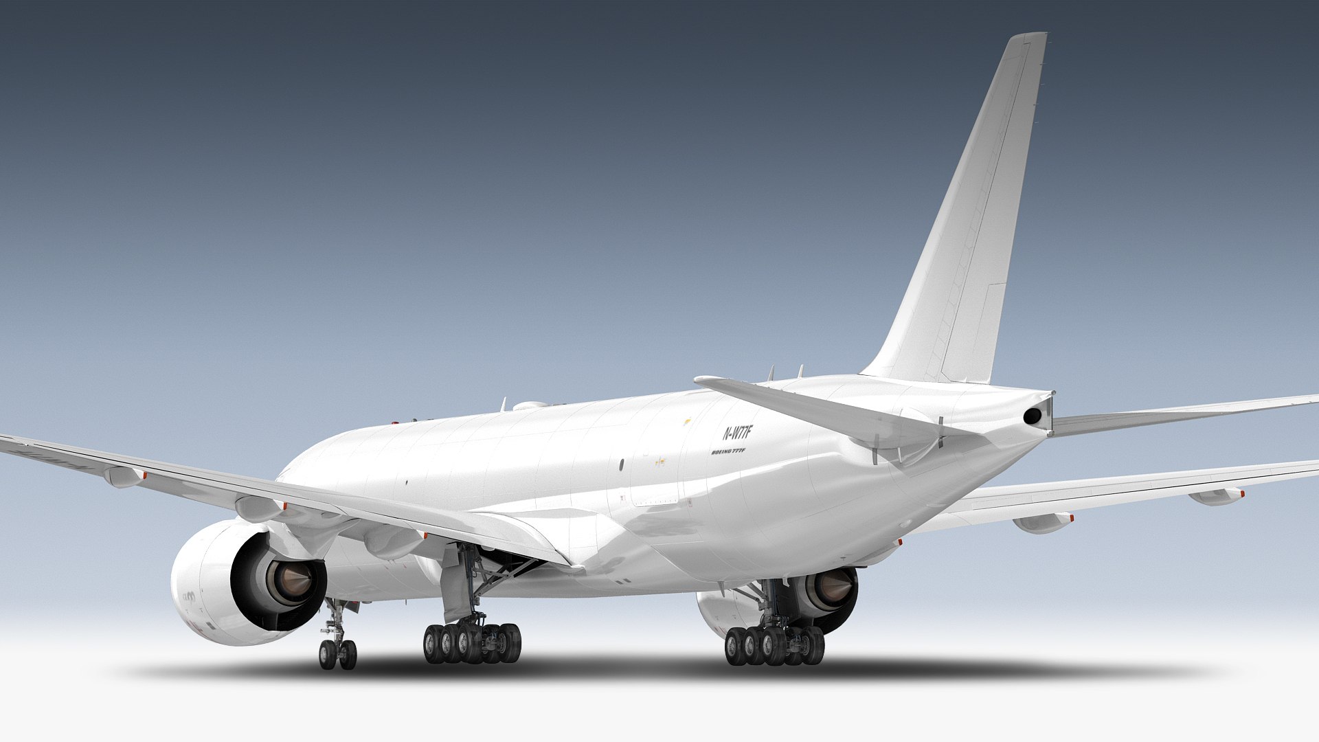 Boeing 777-F Generic White Model - TurboSquid 2169313