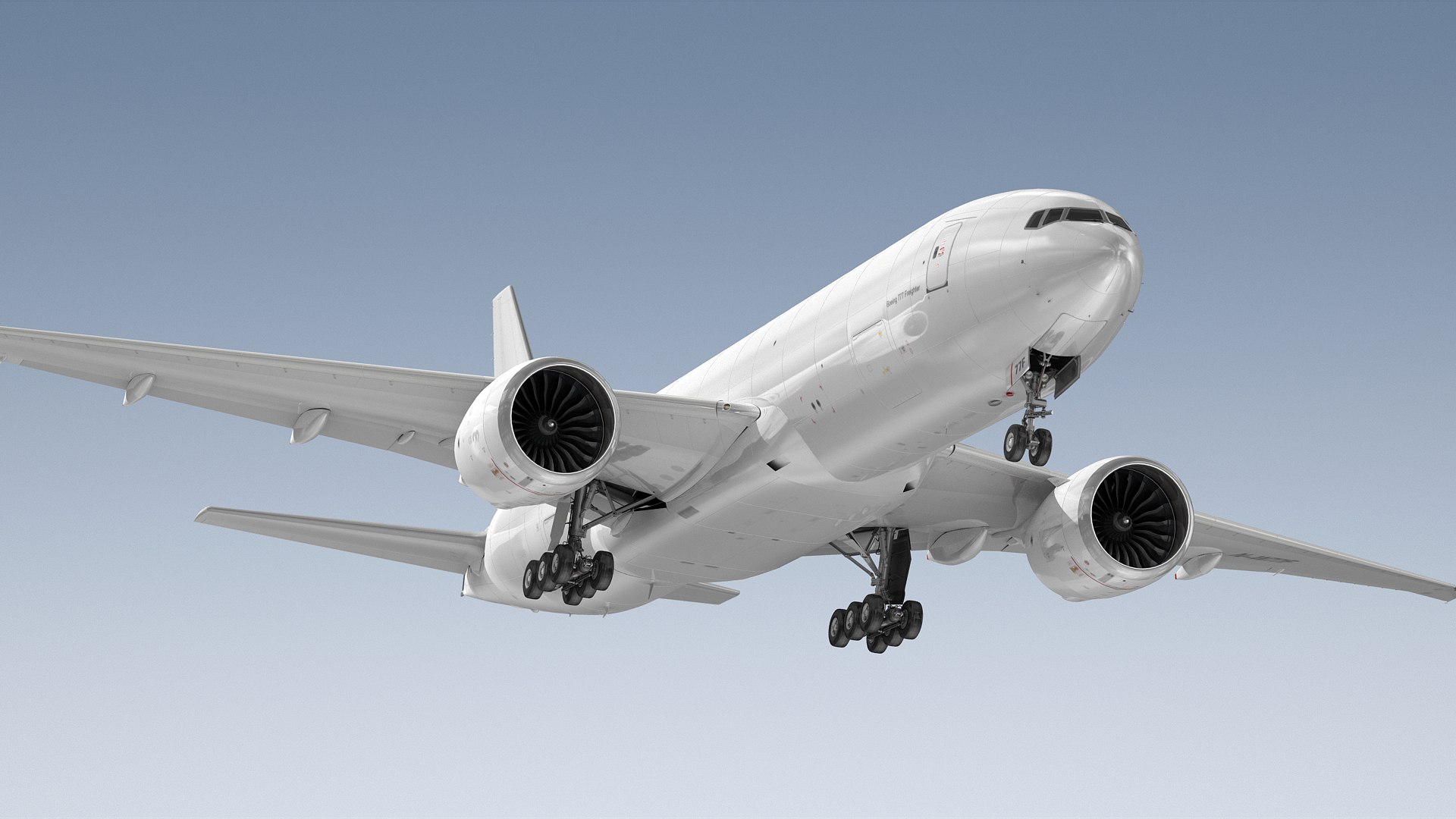 Boeing 777-F Generic White Model - TurboSquid 2169313