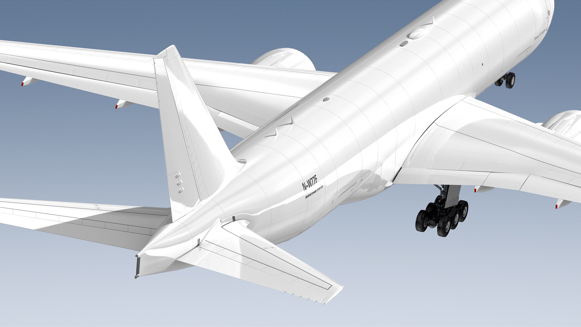 Boeing 777-F Generic White Model - TurboSquid 2169313