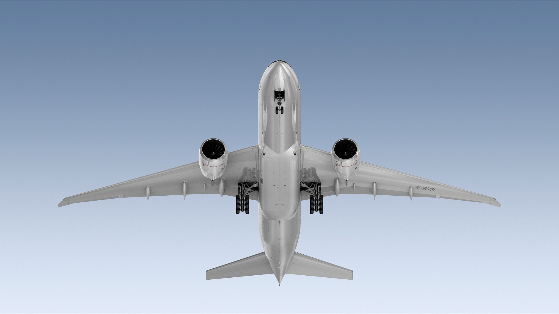 Boeing 777-F Generic White model - TurboSquid 2169313