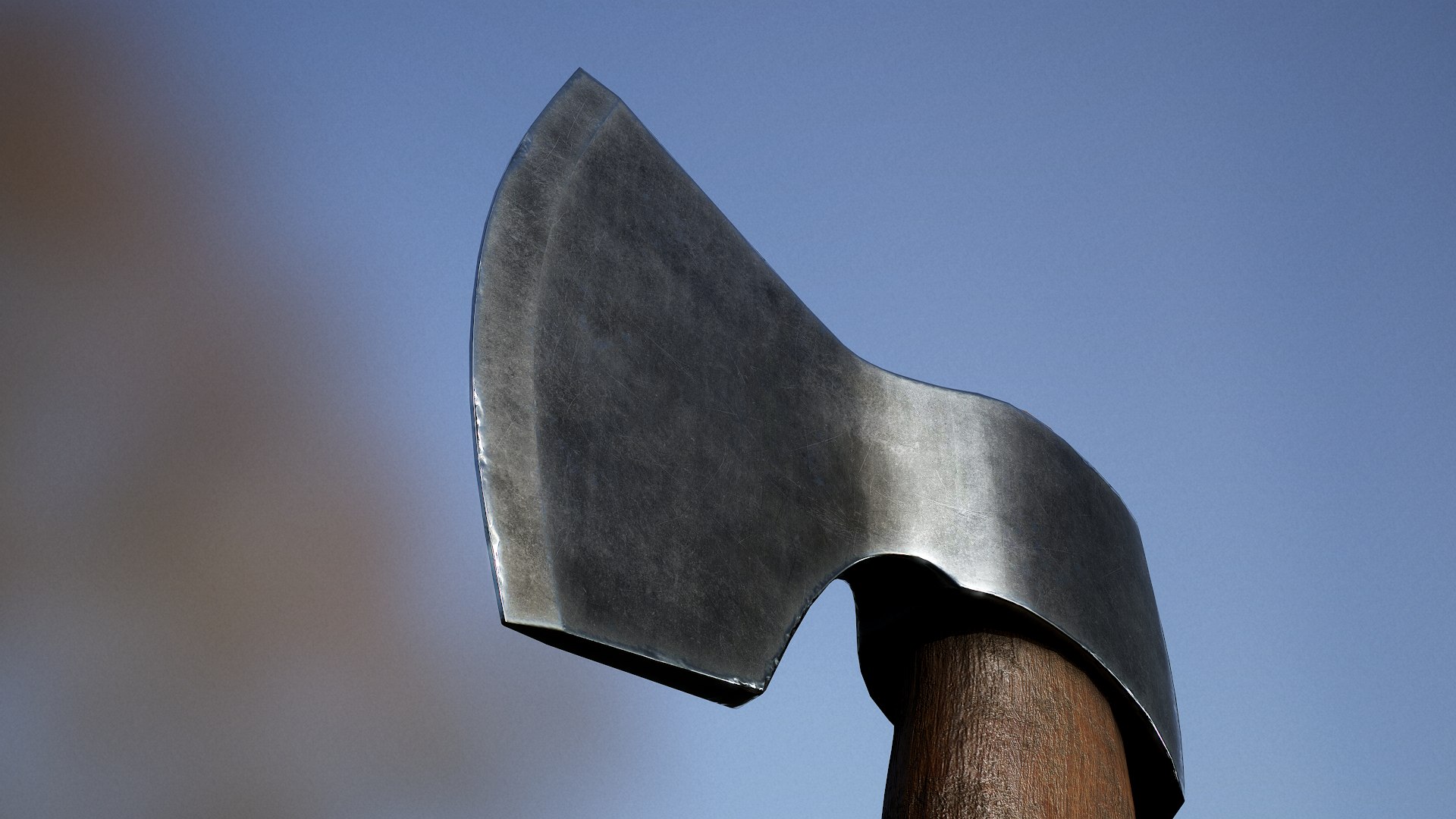 Free 3D Multi-Purpose Curved Axe - TurboSquid 2038639