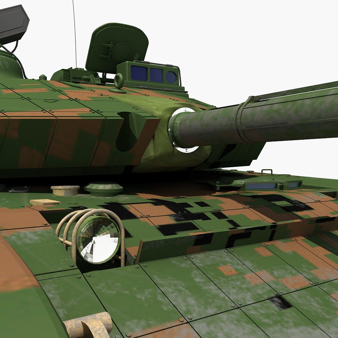 China Ztz-99a Mbt 3D Model - TurboSquid 1421083
