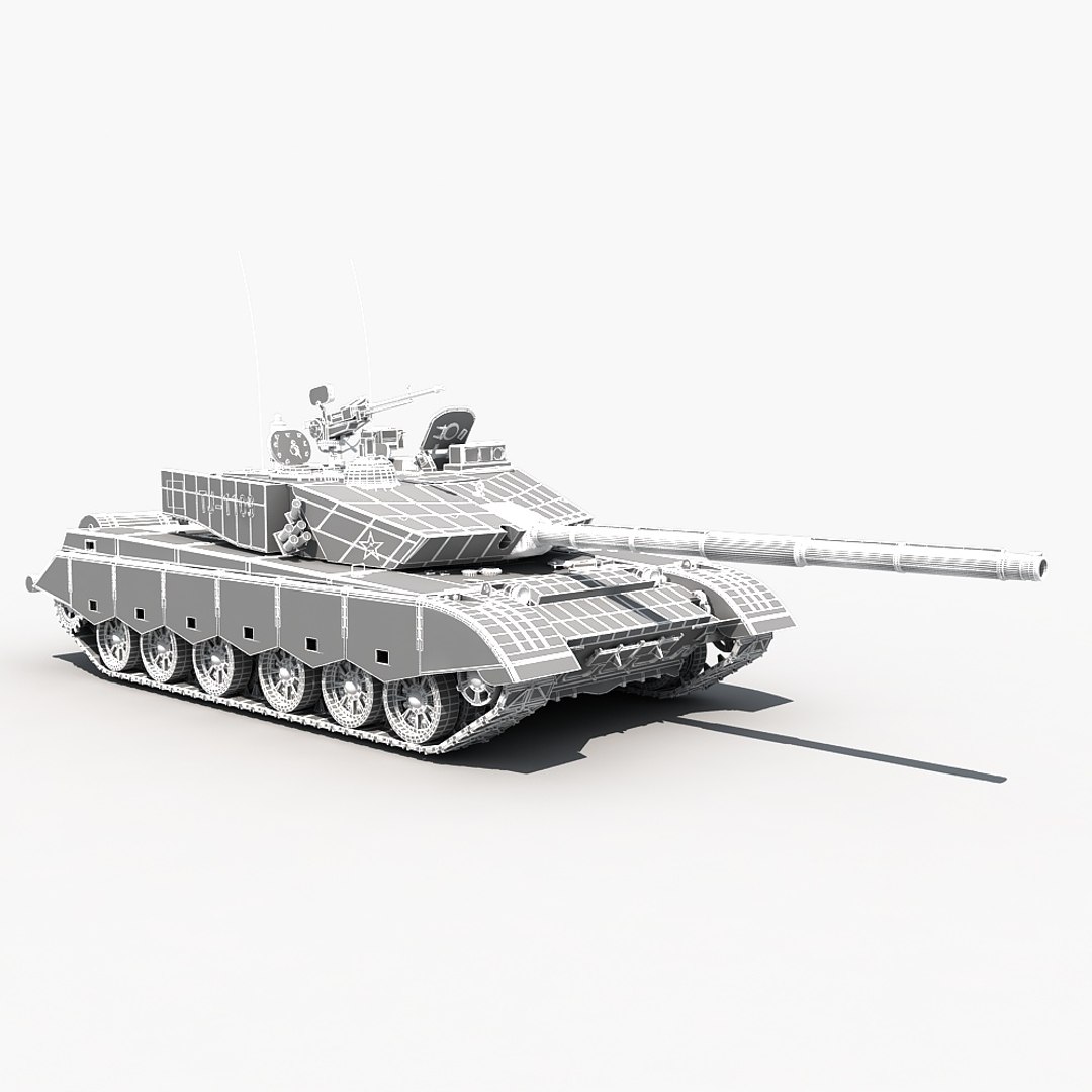China Ztz-99a Mbt 3D Model - TurboSquid 1421083