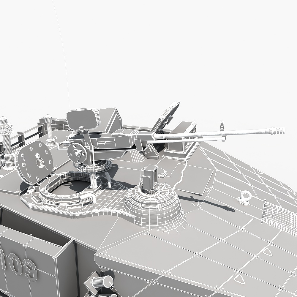 China ztz-99a mbt 3D model - TurboSquid 1421083