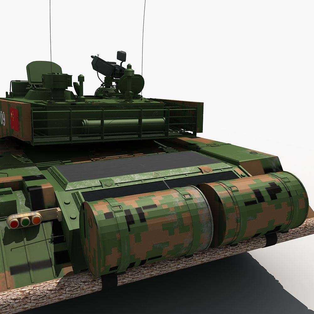 China ztz-99a mbt 3D model - TurboSquid 1421083