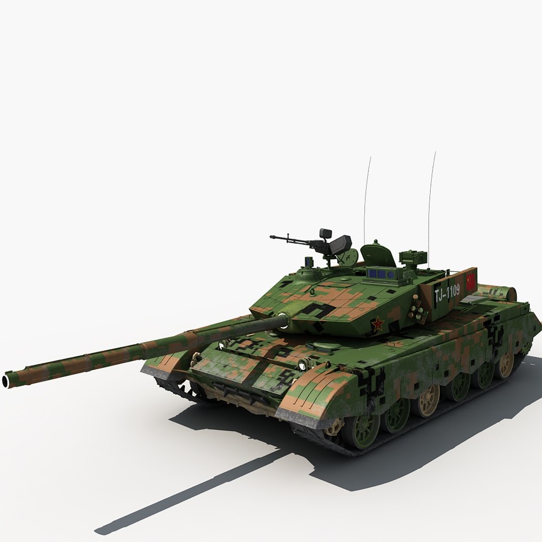 China Ztz-99a Mbt 3D Model - TurboSquid 1421083