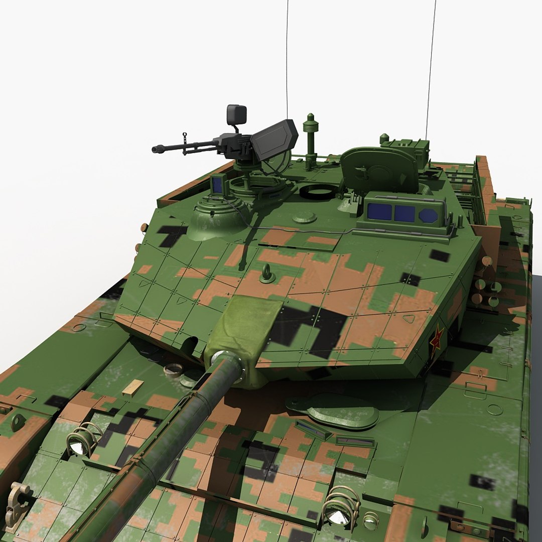 China Ztz-99a Mbt 3D Model - TurboSquid 1421083