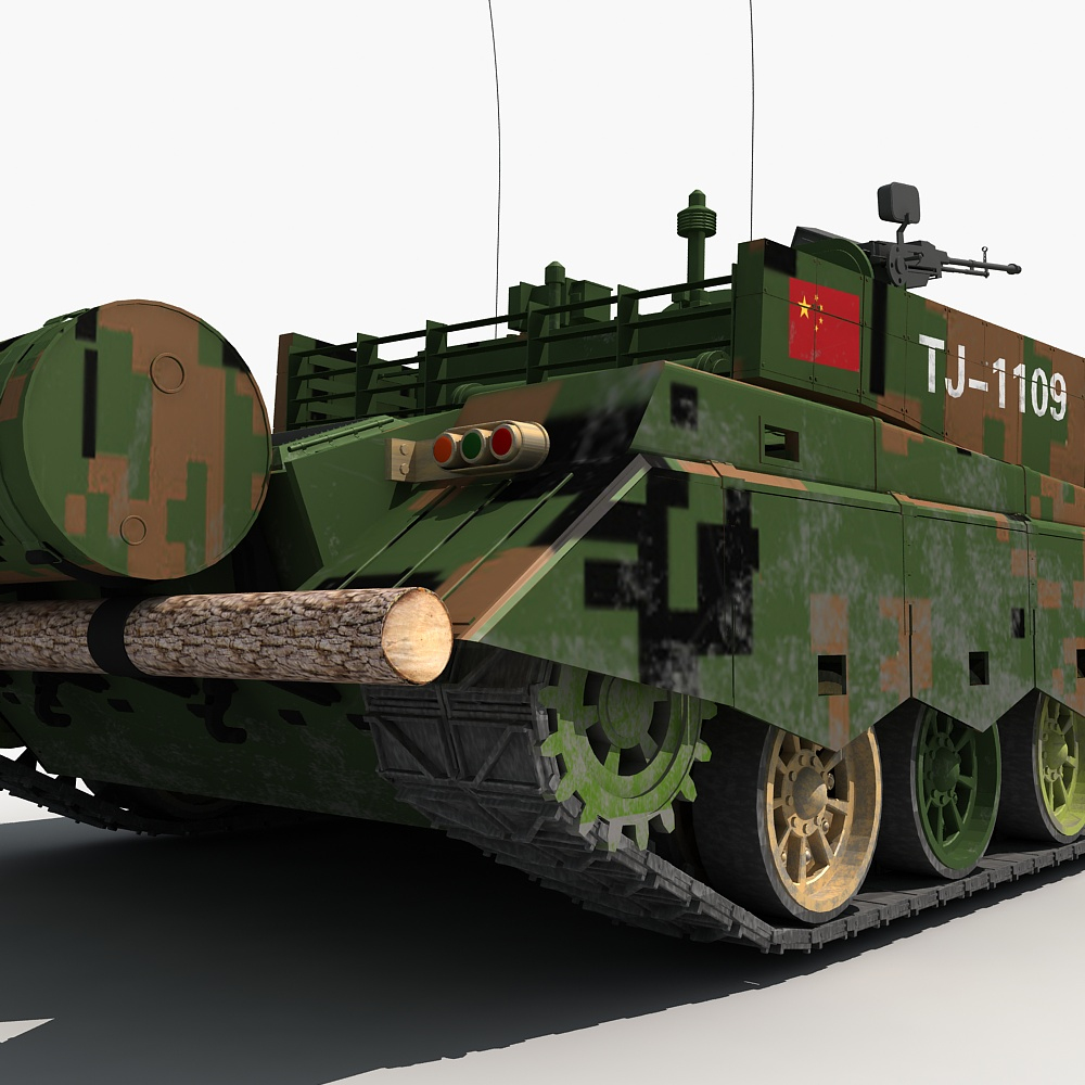 中国ZTZ-99A MBT3D模型 - TurboSquid 1421083