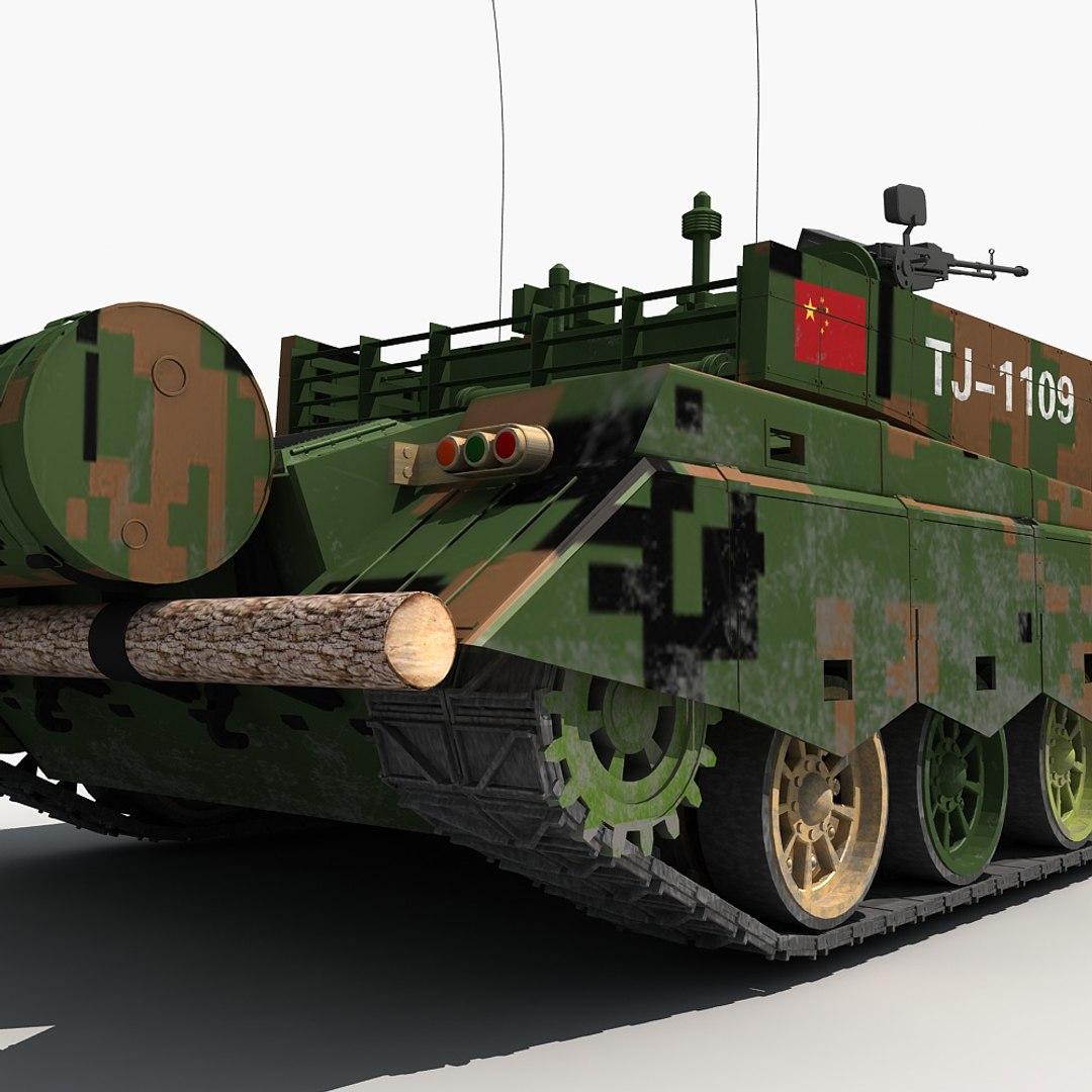 China Ztz-99a Mbt 3D Model - TurboSquid 1421083