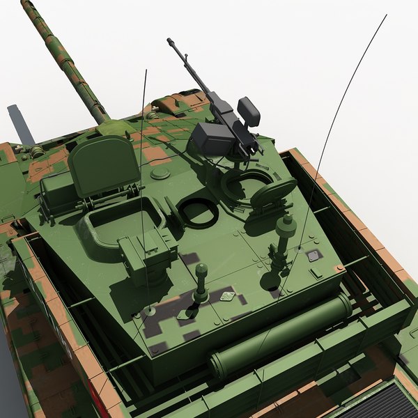 中国ZTZ-99A MBT3Dモデル - TurboSquid 1421083