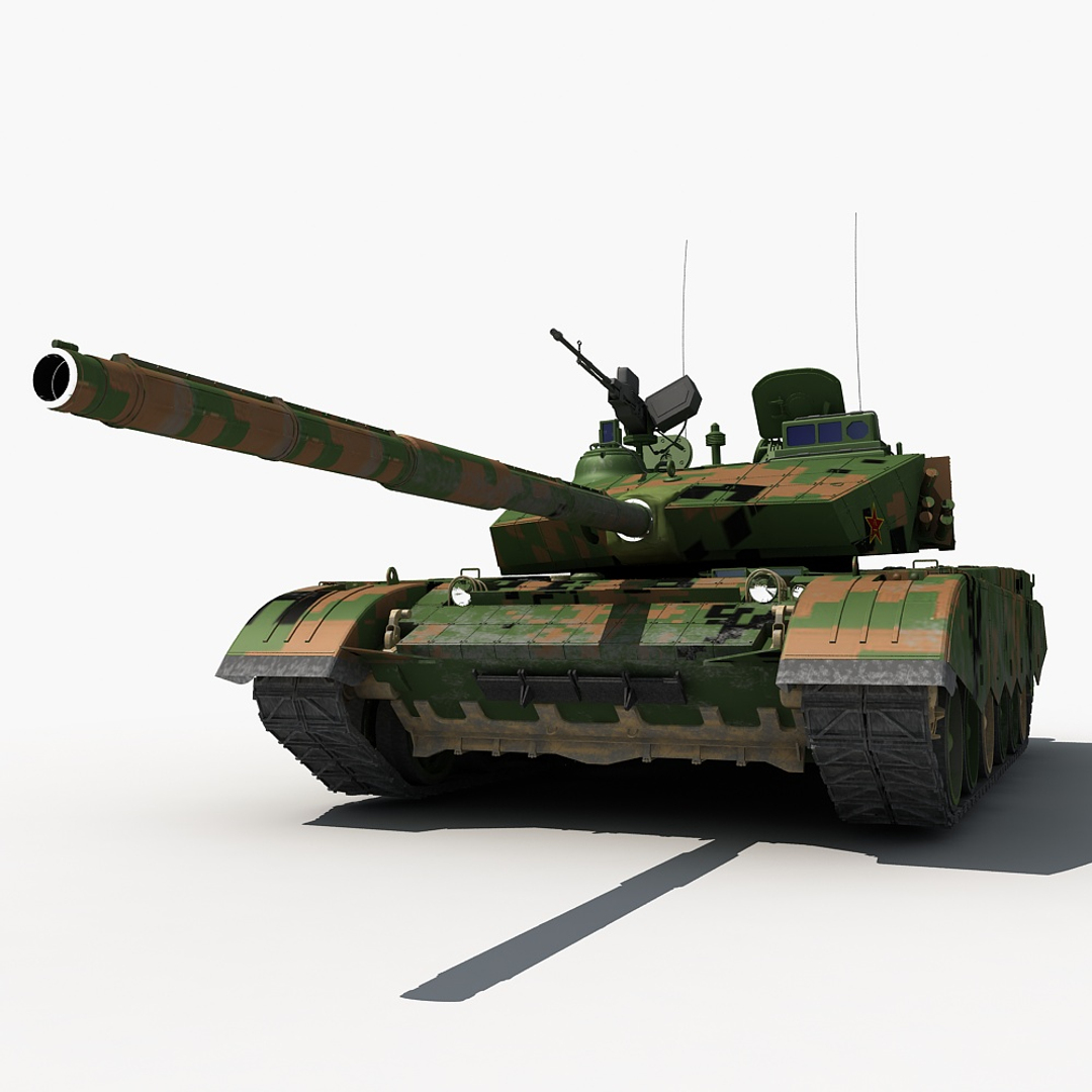 中国ZTZ-99A MBT3D模型 - TurboSquid 1421083