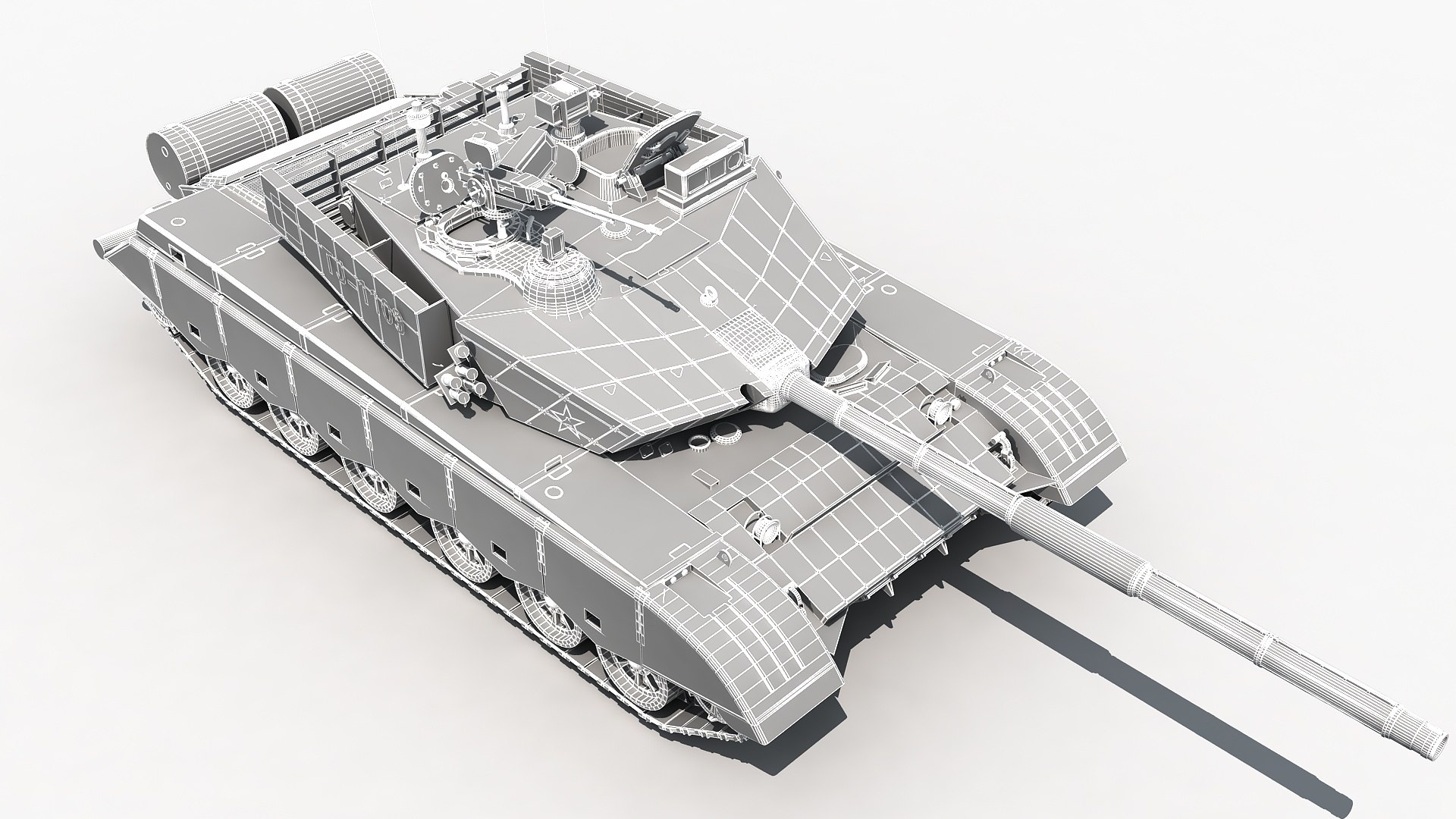 China Ztz-99a Mbt 3D Model - TurboSquid 1421083