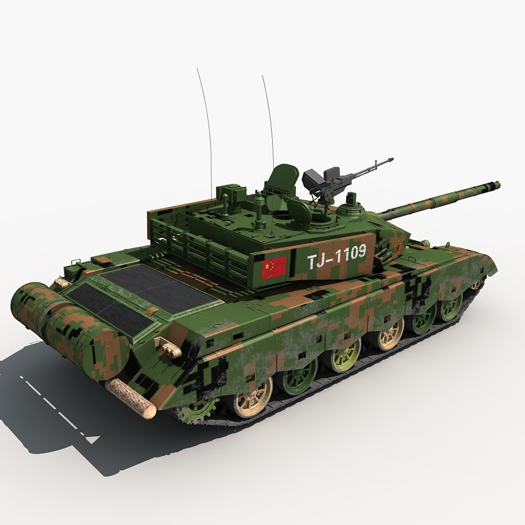 China Ztz-99a Mbt 3D Model - TurboSquid 1421083
