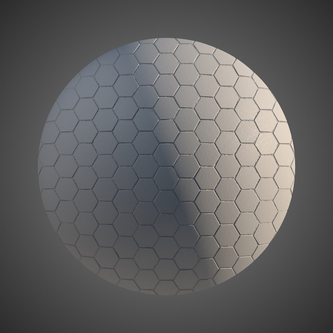 8K Large Area Hex Pavement 01 - 3 Variations 3D Model - TurboSquid 1923924