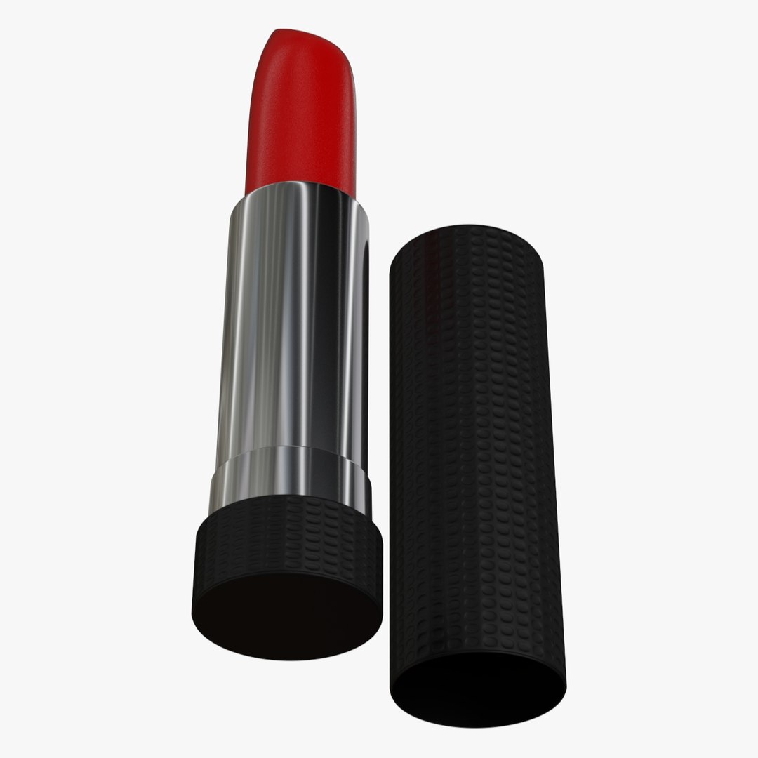 3d Model Lipstick Lips