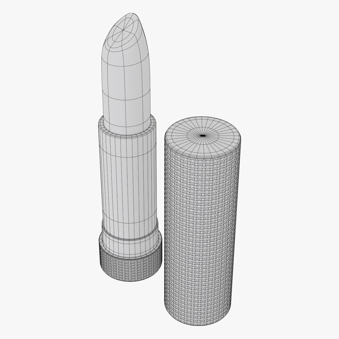 3d Model Lipstick Lips