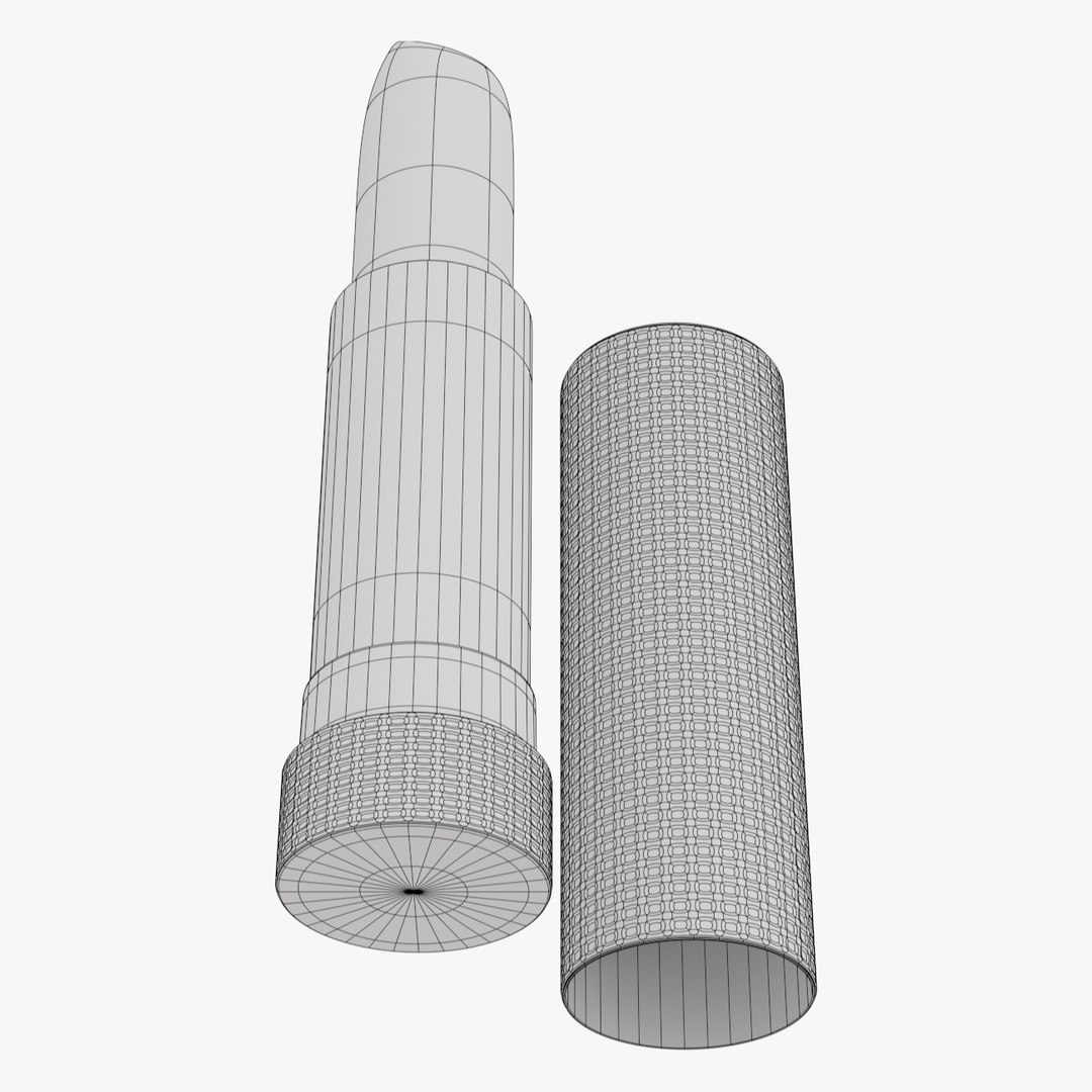 3d Model Lipstick Lips