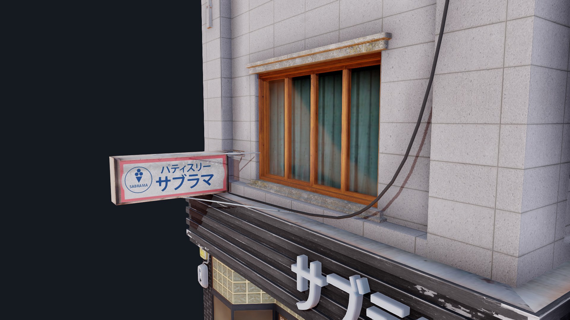 3D Japanese Style Shop Model - TurboSquid 1543607