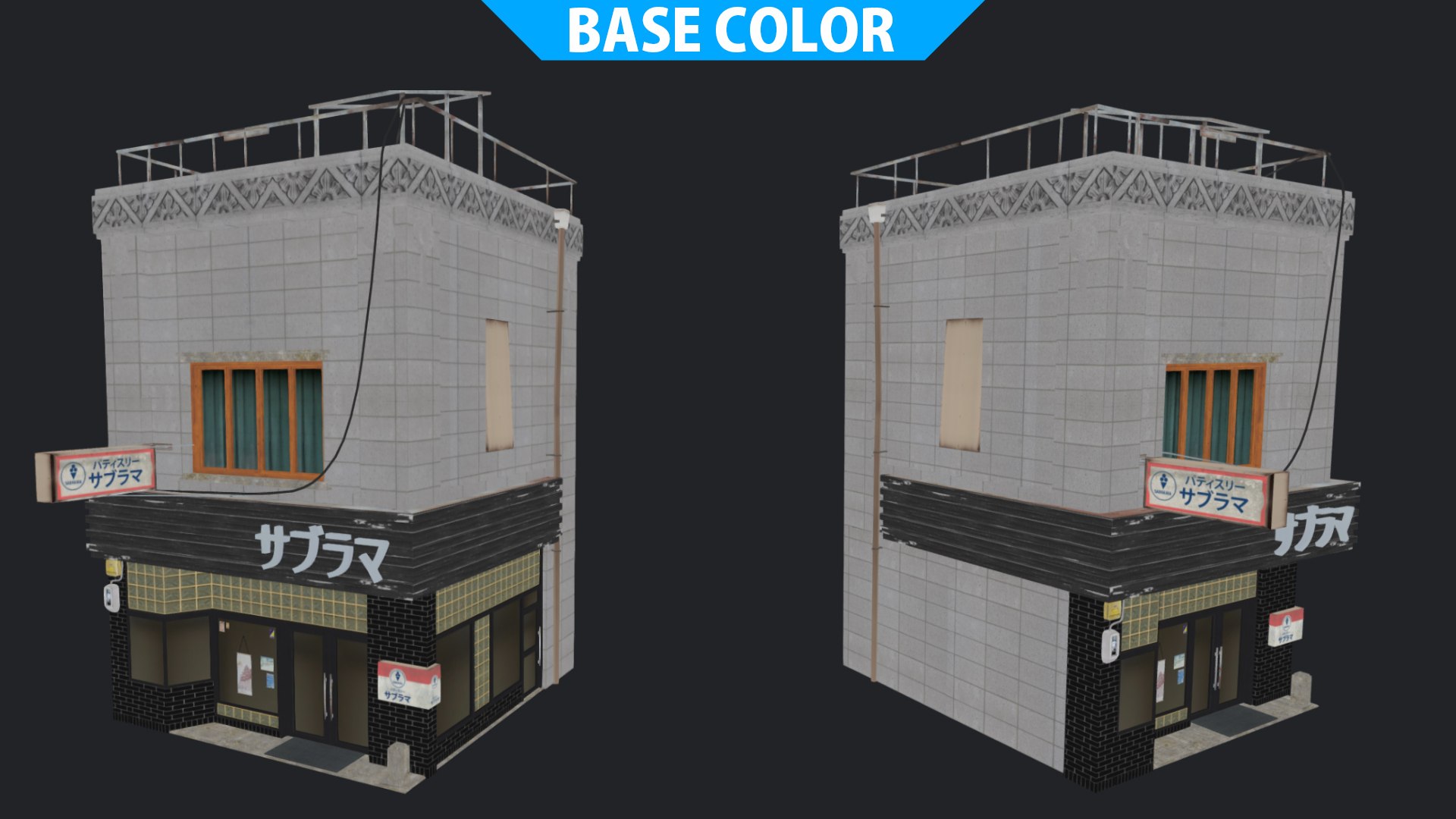 3D Japanese Style Shop Model - TurboSquid 1543607