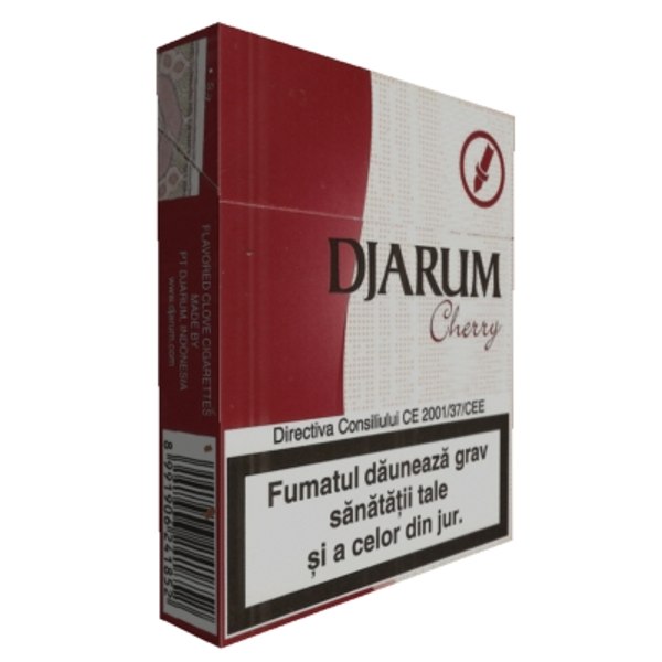djarum cherry 3d model