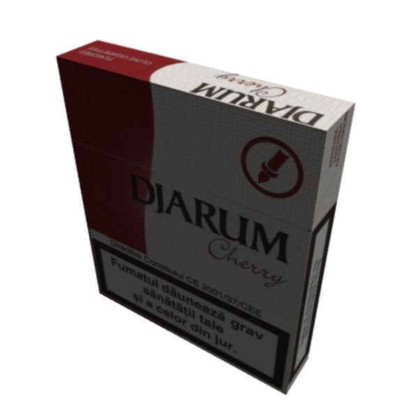 djarum cherry 3d model