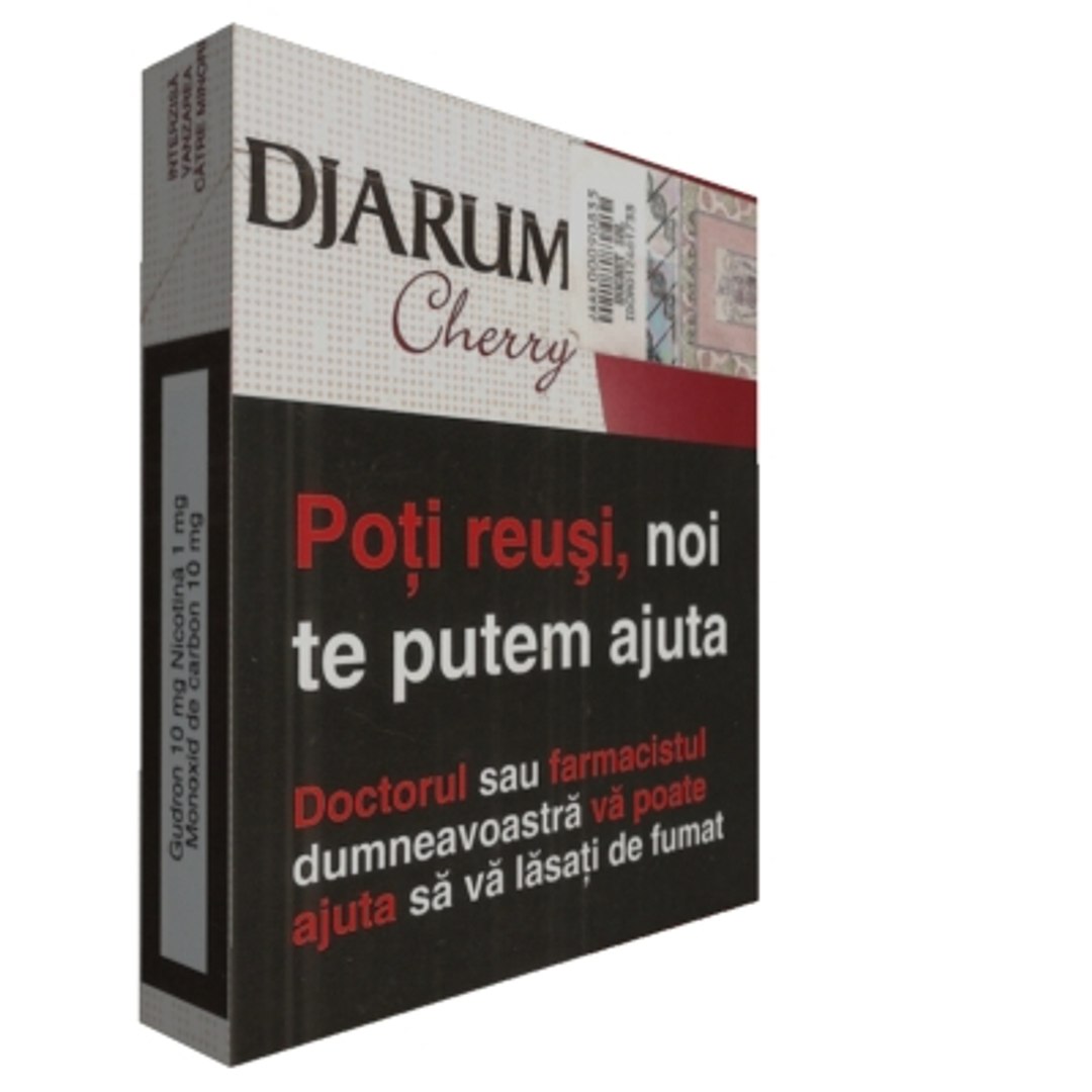 Djarum Cherry 3d Model