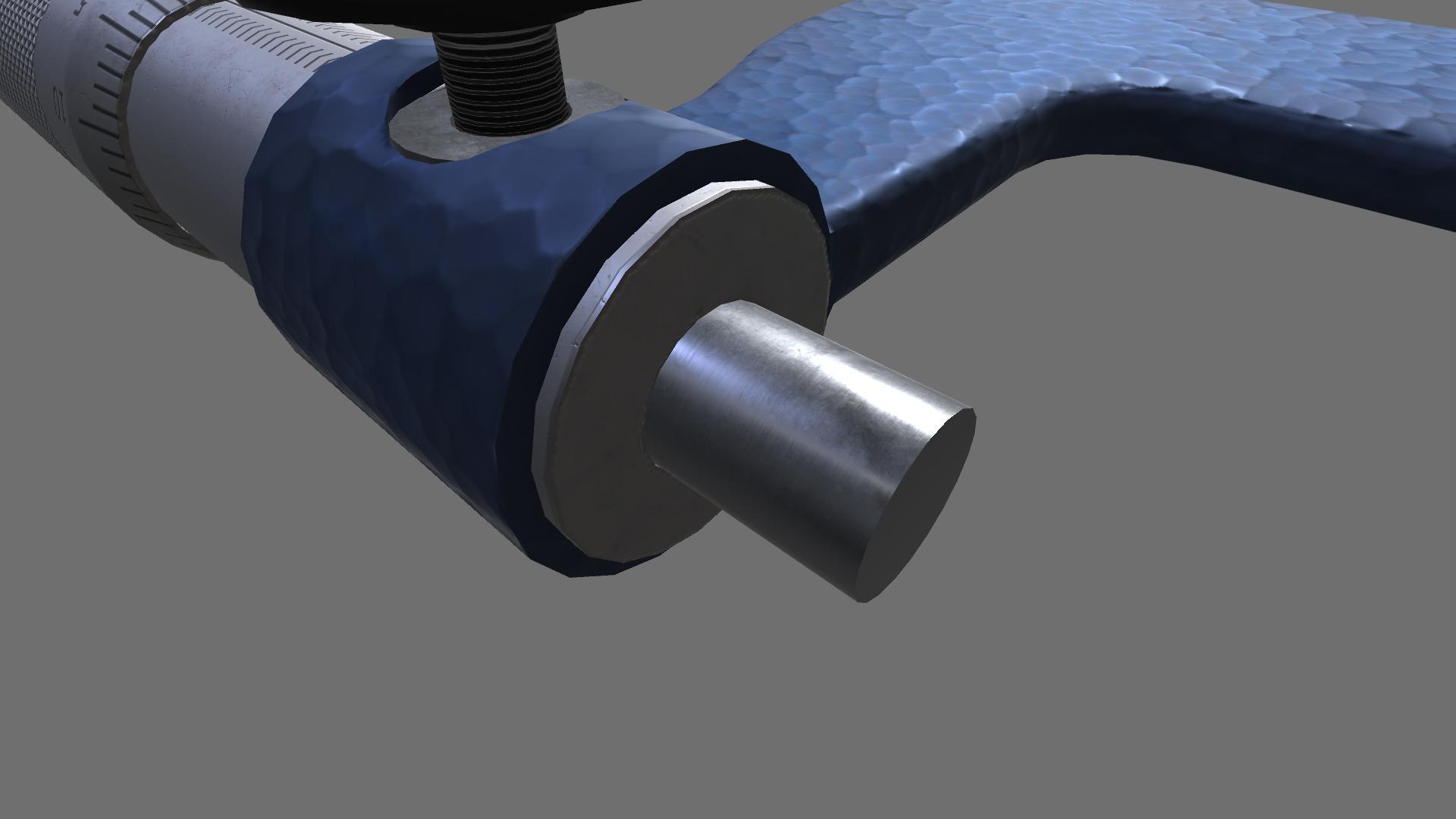 3D Model Micrometer 50-75mm - TurboSquid 1857766