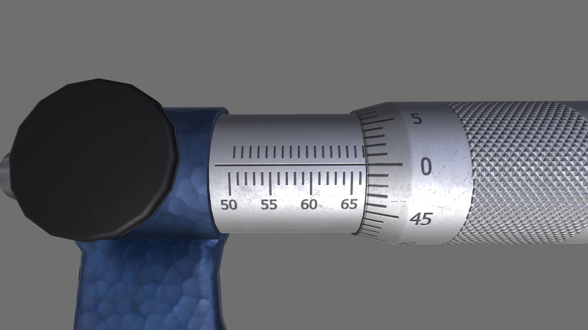 3D Model Micrometer 50-75mm - TurboSquid 1857766