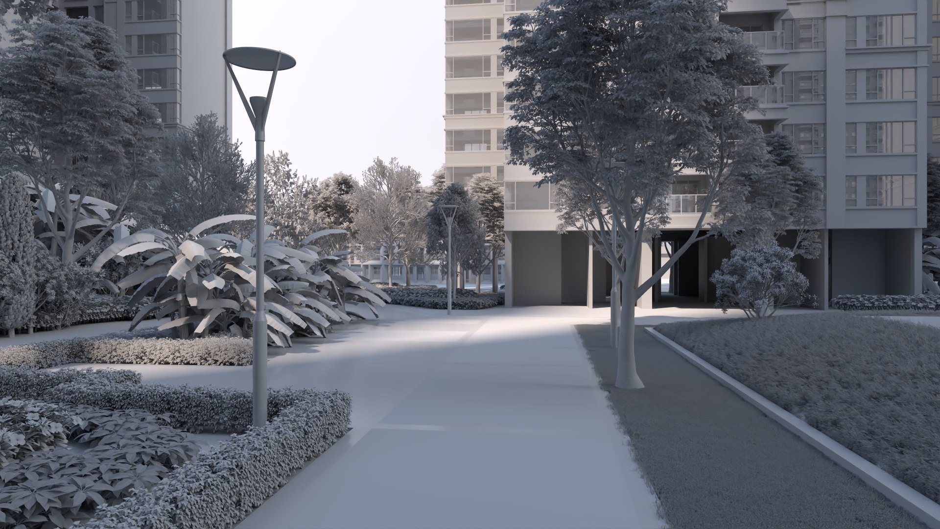 3D Landscape Animation In Gardens - TurboSquid 2255326