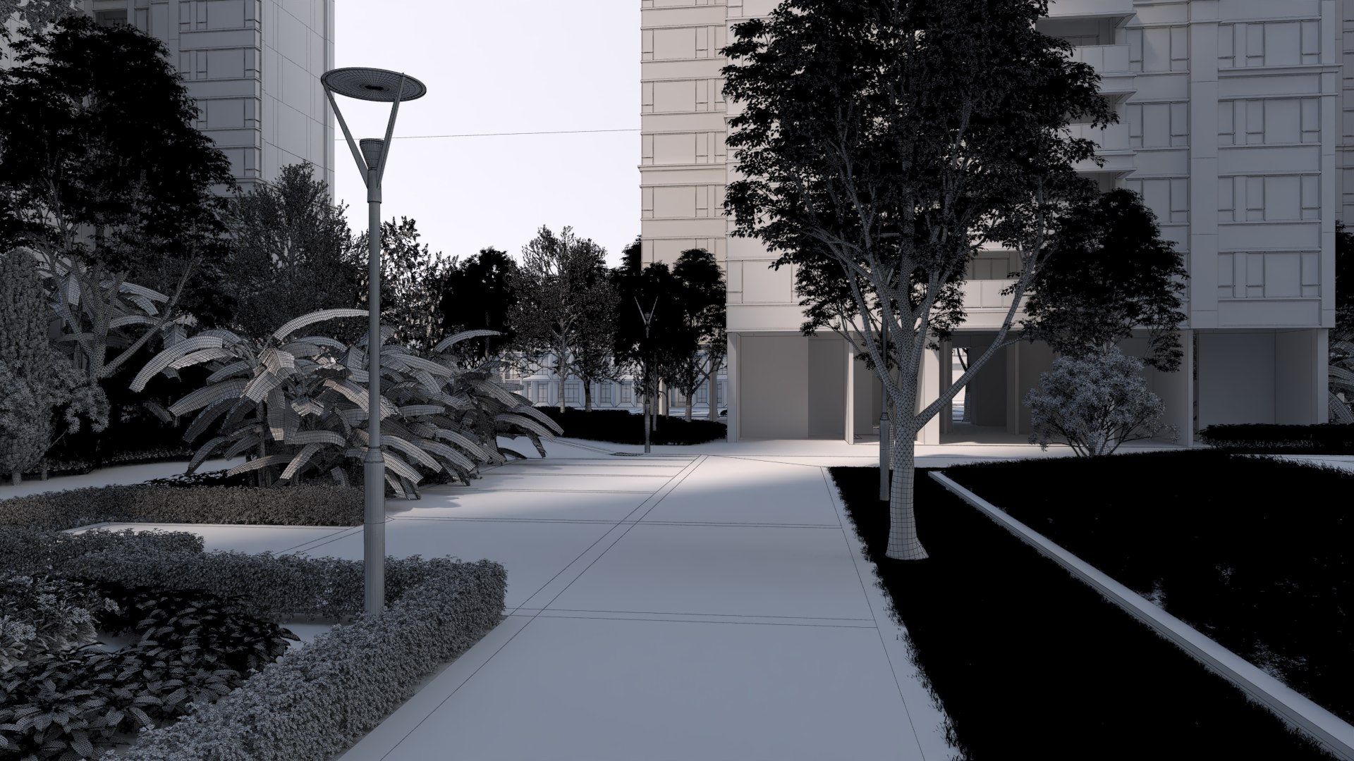 3D Landscape Animation In Gardens - TurboSquid 2255326