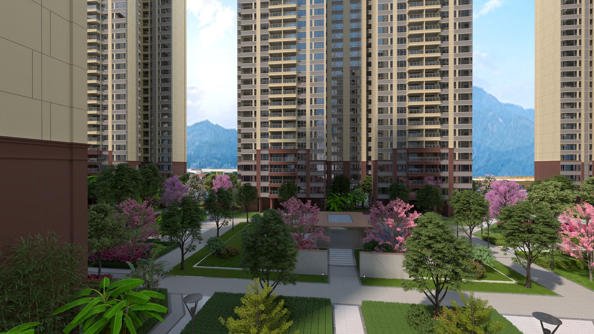 3D Landscape Animation In Gardens - TurboSquid 2255326